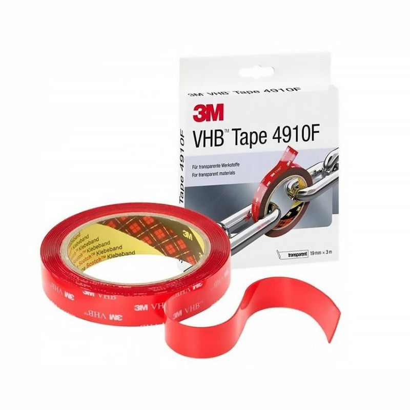 3M Scotch 4910 VHB Tape: 1 in. x 15 ft. (Clear) – Sam Associates